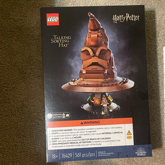 Lego | Other | Lego Harry Potter Interactive Sorting Hat Set | Poshmark
